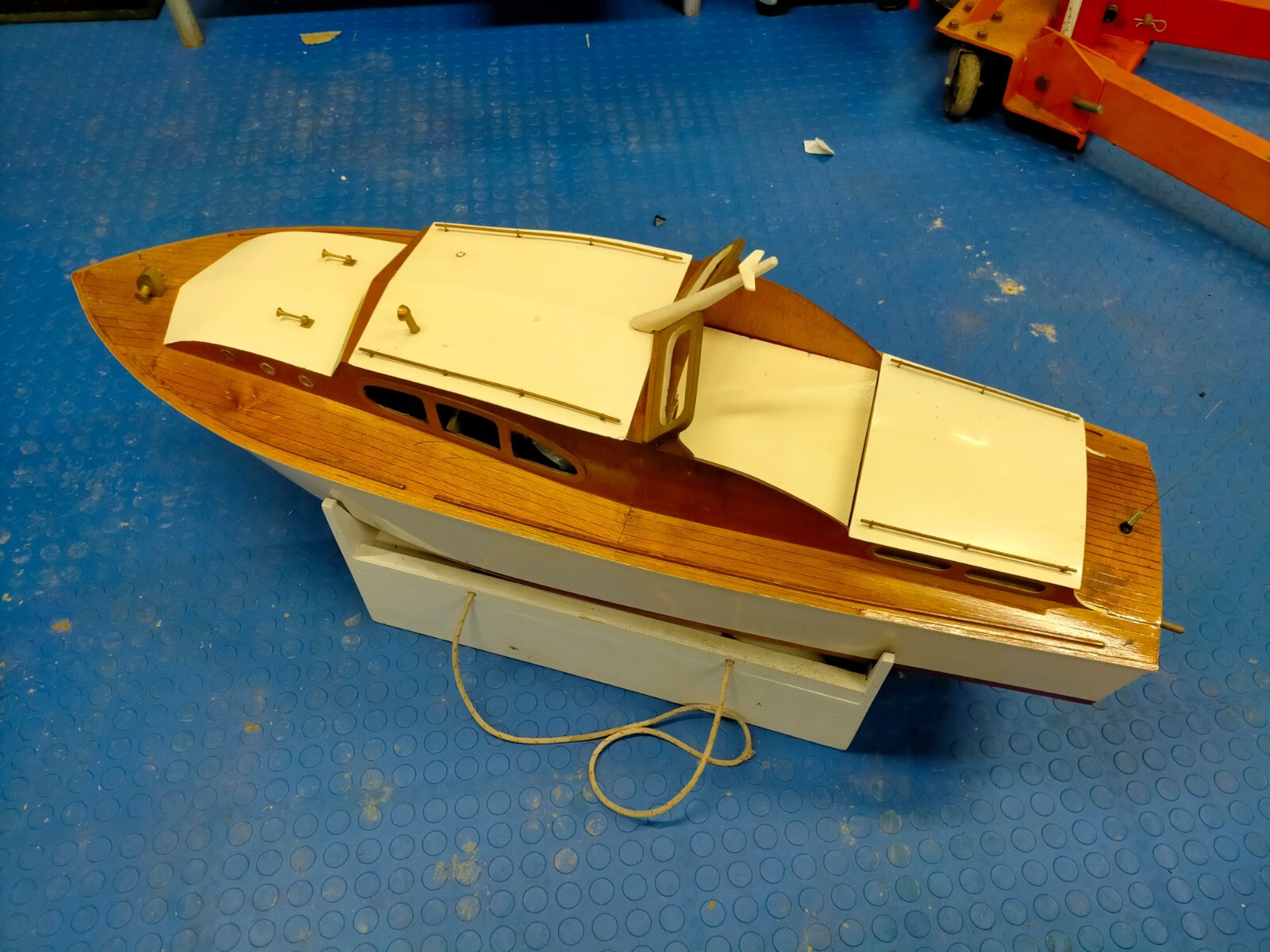 AeroKits Sea Queen Caldercraft 46 Large scale Cabin Cruiser wood kit ...