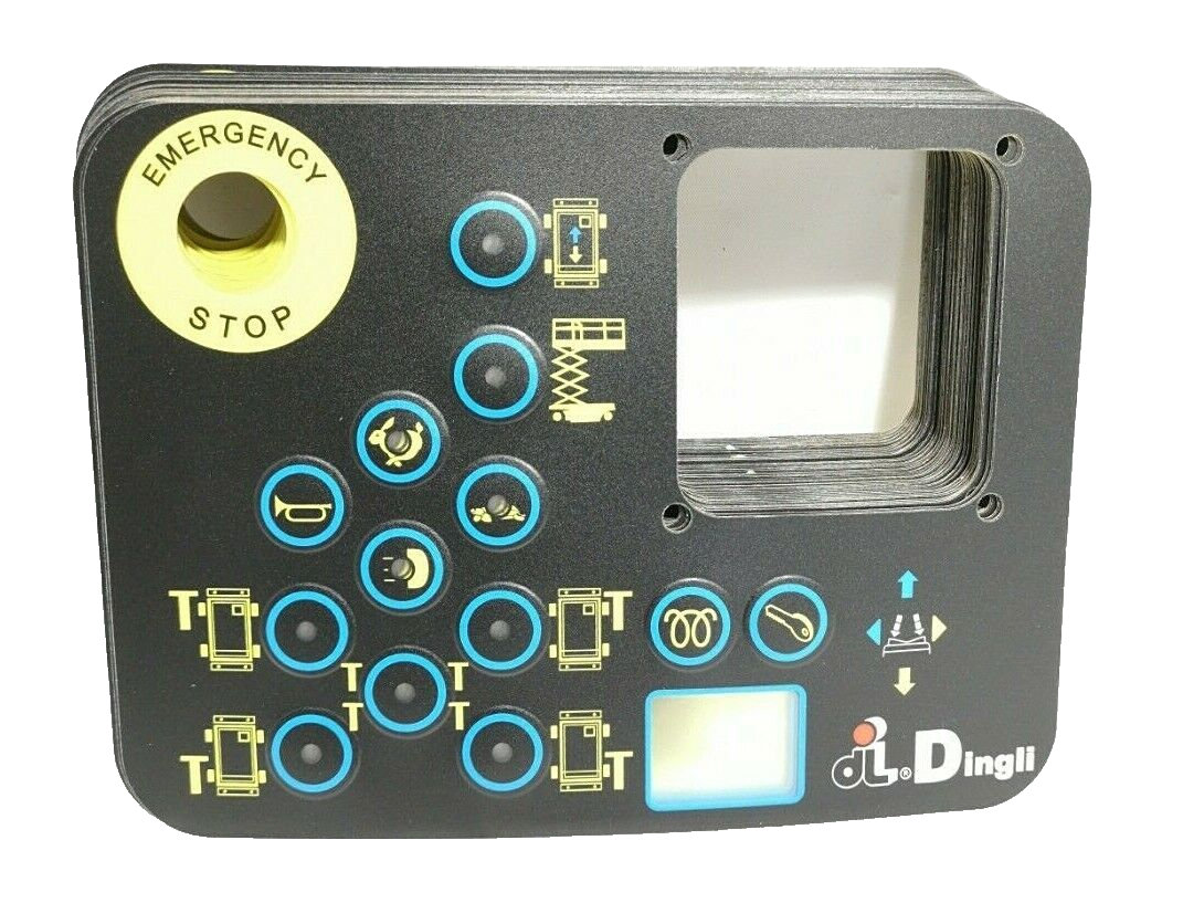 LOT OF 40 - DINGLI CONTROL BOX LIFT JOYSTICK STICKER COVER fits dingli ...