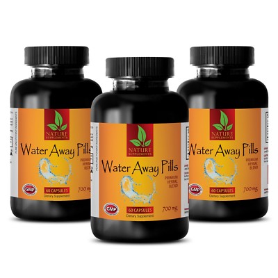 Water Pill. Lower Blood Pressure. Healthy Urinary Tract & Bladder (3 ...