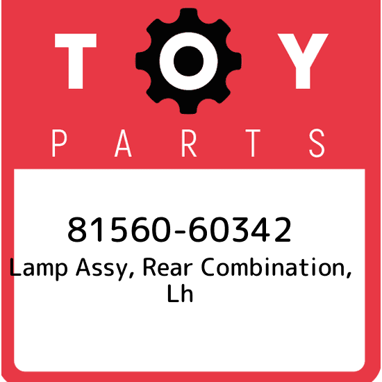81560-60342 Toyota Lamp assy, rear combination, lh 8156060342, New ...