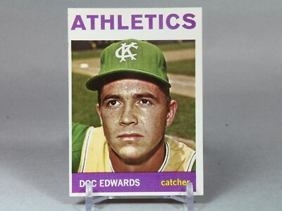 1964 Topps #174 Doc Edwards baseball card. Kansas City Athletics. EX | eBay