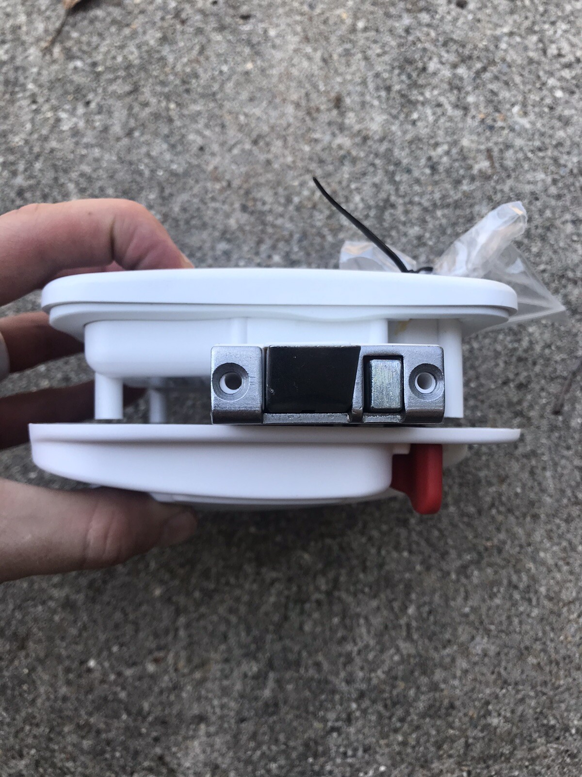 White Paddle Entry Door Latch RV Camper Trailer Lock NEW Fastec FIC ...