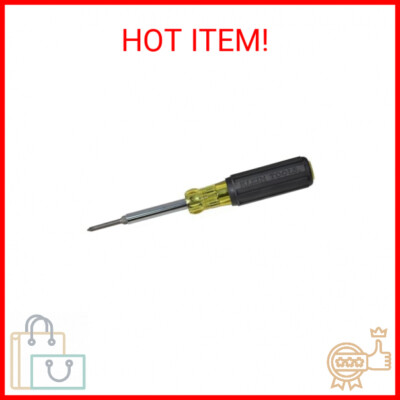 Klein Tools 32559 Multi-bit Screwdriver / Nut Driver, Extended Reach 6 ...