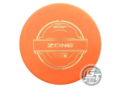 NEW Discraft Putter Line Zone 170-172g Orange Gold Holo Putter Golf ...