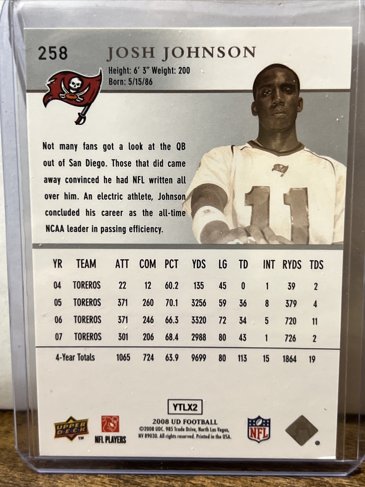 2008 Upper Deck - Star Rookies #258 Josh Johnson (RC) for sale online ...