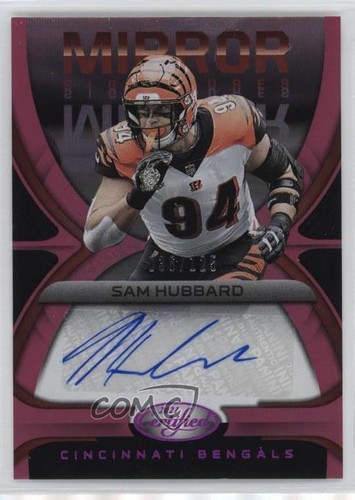2021 Certified Mirror Signatures Pink /125 Sam Hubbard #MS-SH Auto | eBay