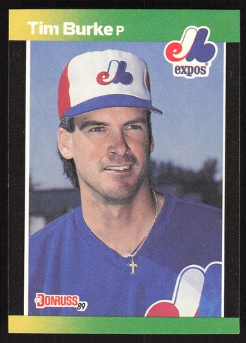 1989 Donruss Baseball's Best Tim Burke #180 Montreal Expos | eBay