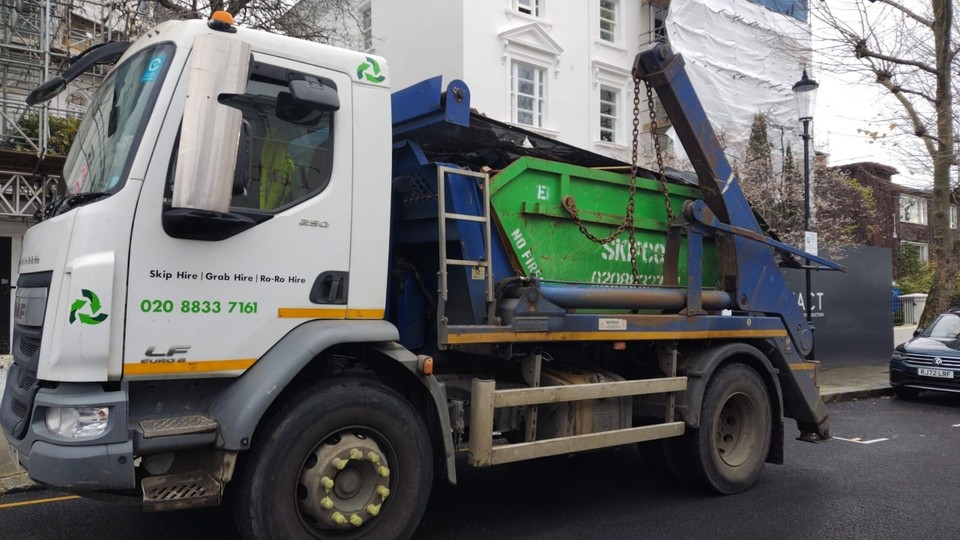 2015 Daf Skip Lorry Euro 6 Hyva Lifting Gear | eBay UK