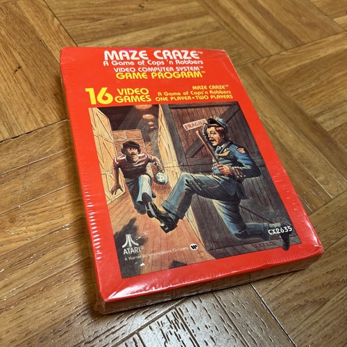 Atari Maze Craze 1978 Cops N Robbers Game, CX-2635 SEALED! | eBay