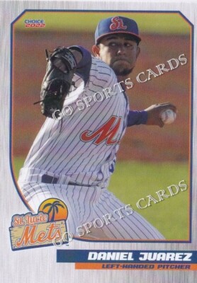 2022 St Lucie Mets Daniel Juarez RC Rookie NY | eBay