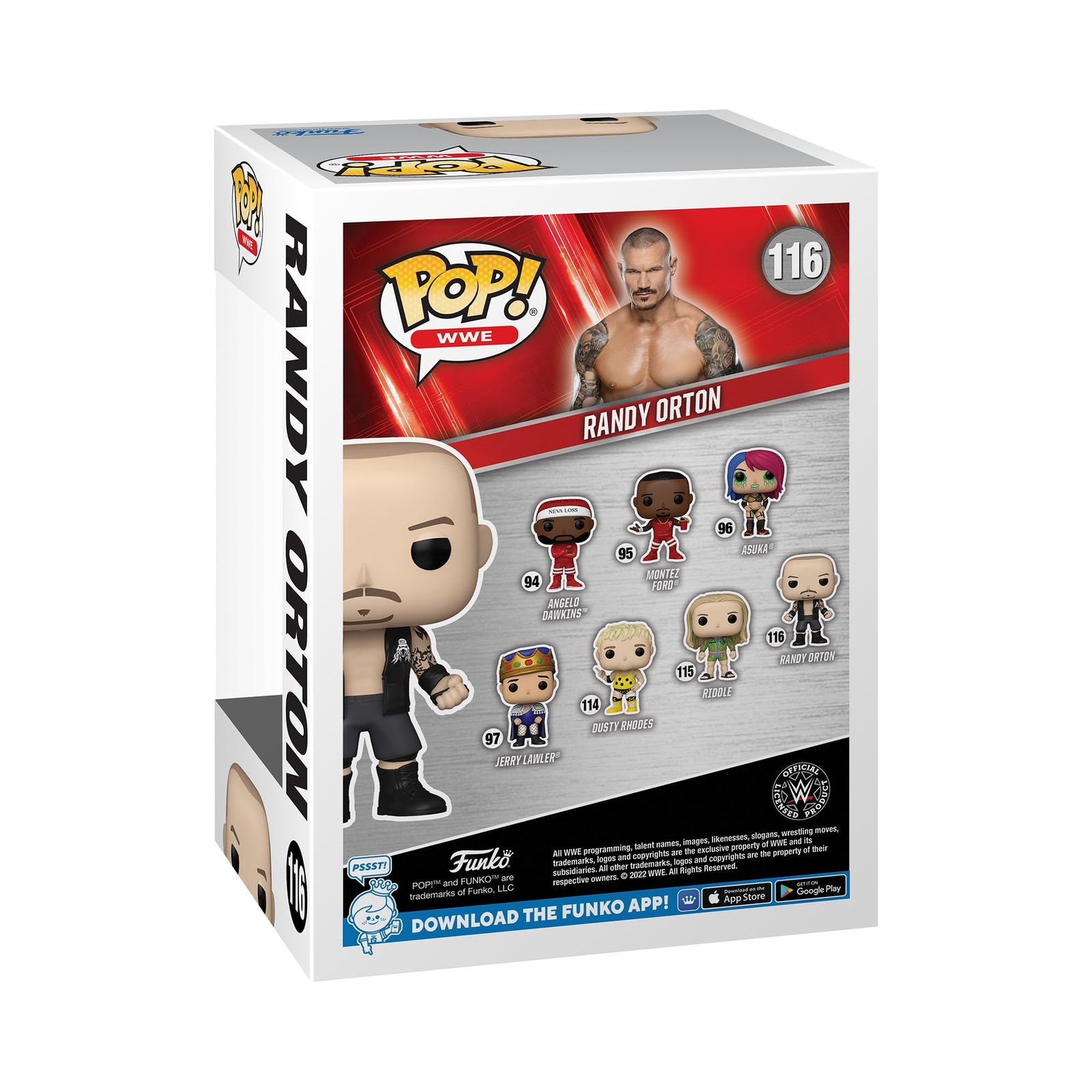 Funko Pop WWE: Randy Orton Figure w/ Protector 889698653398 | eBay