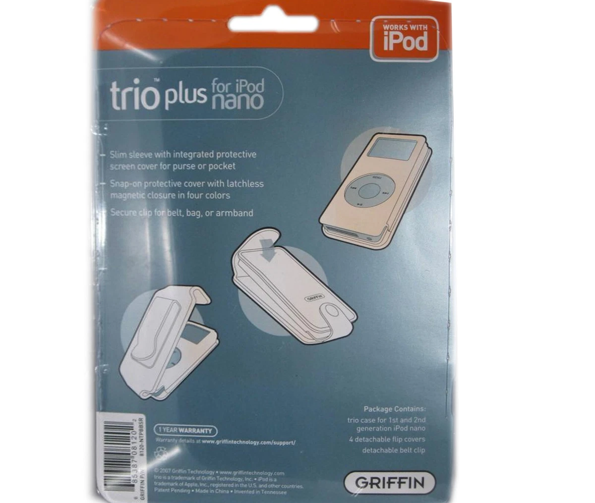 Ipod Nano 1st Generation Case With Clip