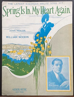1932 TITO GUIZAR "SPRING IS IN MY HEART AGAIN" SHEET MUSIC | eBay