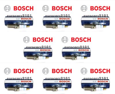 Porsche Cayenne Bosch Spark Plugs 0242240637 99917022890 Set of 8 | eBay