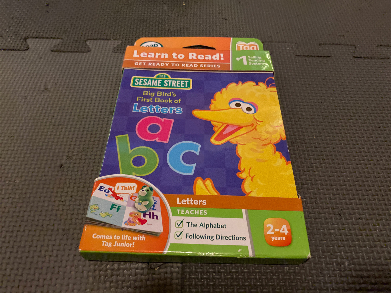 LeapFrog Leap Reader Junior Sesame Street Big Bird's 1st Book of ...