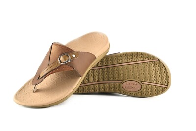 FOOT BIO-TEC Orthotic sandal—— Sooth Chestnut | eBay Australia