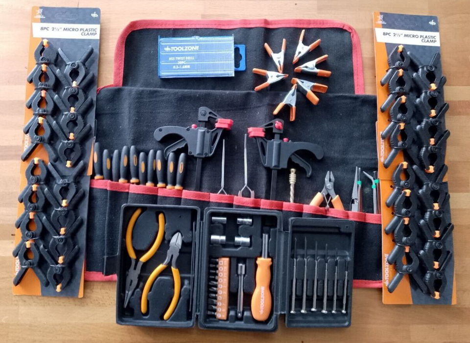 New 108pc Craft Model Hobby Tool Kit Set For Airfix Warhammer Hornby ...