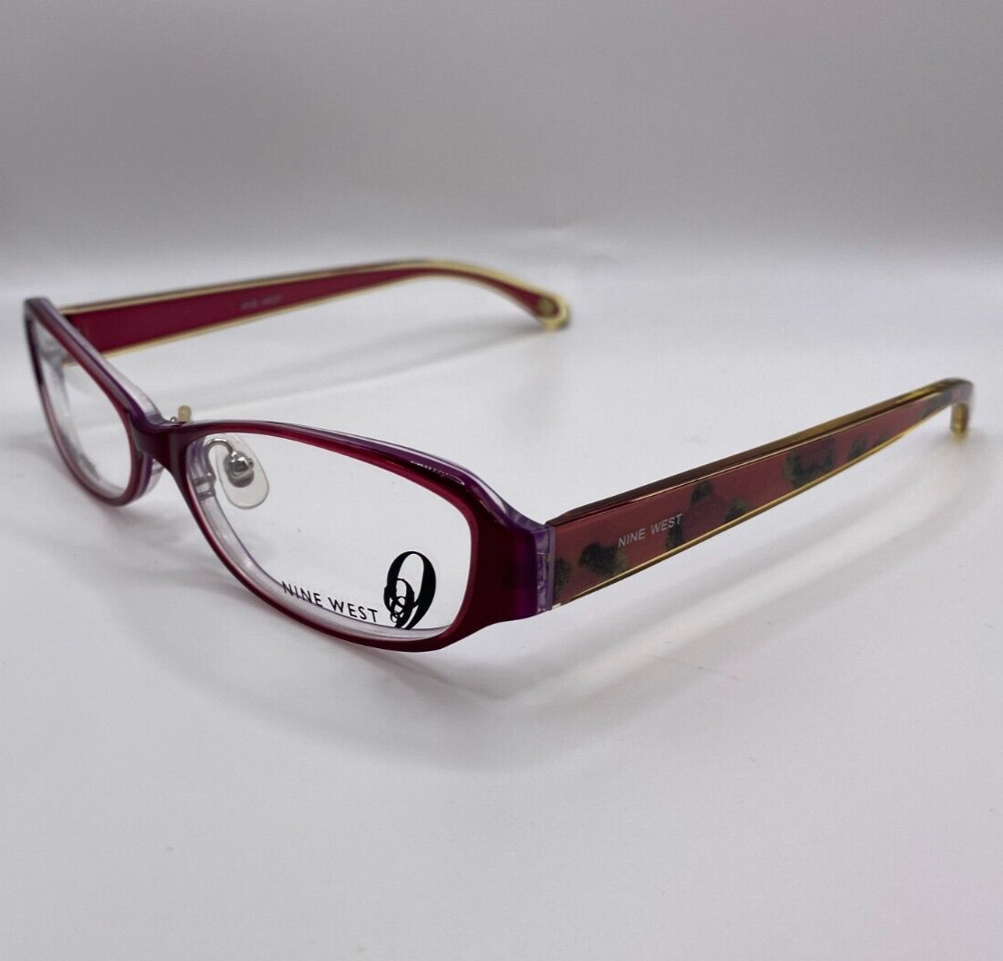 Nine West NW9045 ALO Purple Plastic Optical Eyeglasses Frame 53-15-140 ...