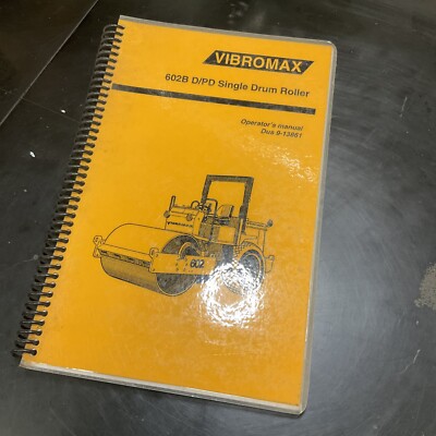 Manuals & Books - Roller Operators