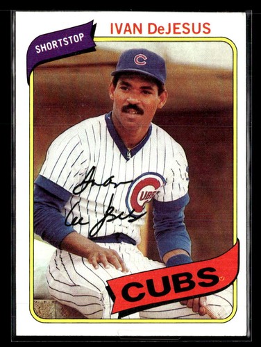 1980 Topps #691 Ivan DeJesus - NM/MT+ Set Break! | eBay