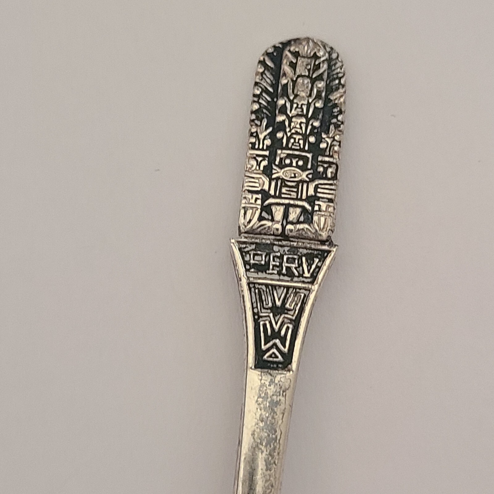 VINTAGE STERLING SILVER PERU SOUVENIR SPOON 925 | eBay