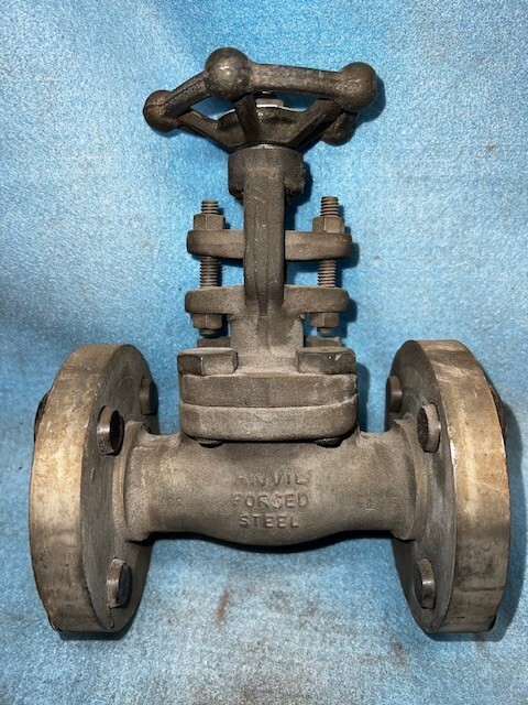 ANVIL SOCKET WELD GLOBAL VALVE FORGED STEEL FIG. 321 1" SIZE 740 PSI 5 ...