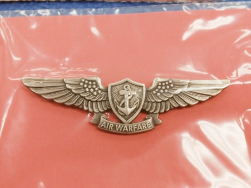 LOT OF 10 - U.S. Navy Aviation Air Warfare Specialist Wing 2 3/4 INCH ...