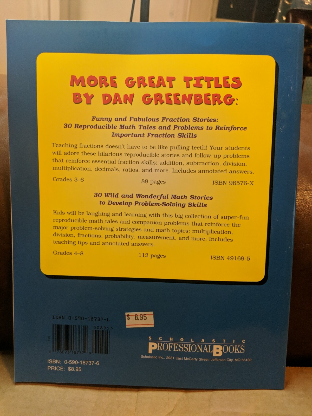 Comic-Strip Math : 40 Reproducible Cartoons with Dozens of Funny Story ...