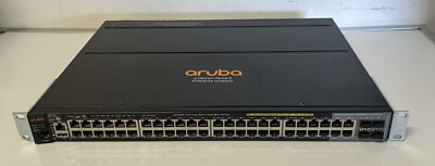 Aruba HP J9729A 2920-48G PoE+ 48-Port 1GE NW Switch Rack Ears J9738A ...