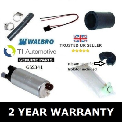 WALBRO 255 FUEL PUMP KIT FOR NISSAN SKYLINE R32 R33 GTS-T R34 GTT NEO ...