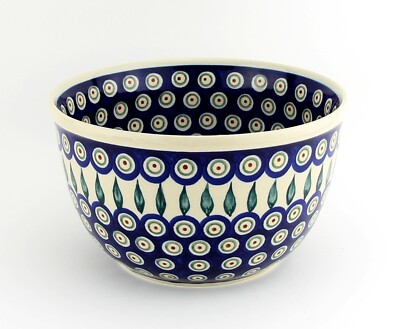 Polish Pottery 2-Quart Mixing Bowl – Handmade Stoneware by Zaklady ...