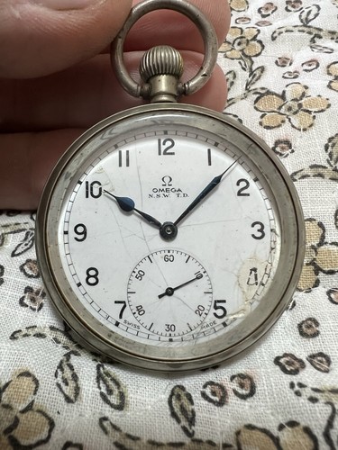 NSWGR Railways Omega Locomotive Drivers Pocket Watch NSWTD Transport ...