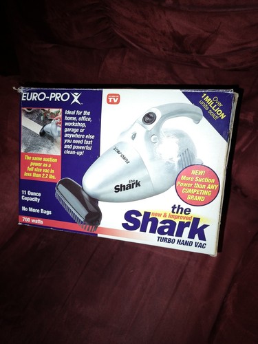 Euro-Pro X Shark Turbo Hand Vac, model EP033. Corded, bagless - WORKS ...