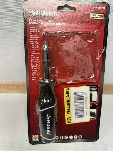 HUSKY - 232360180 - Multi-Bit Screwdriver No Tips R1 | eBay
