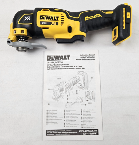 DeWalt DCS356 20V Cordless Oscillating Multi-Tool Bare Tool | eBay