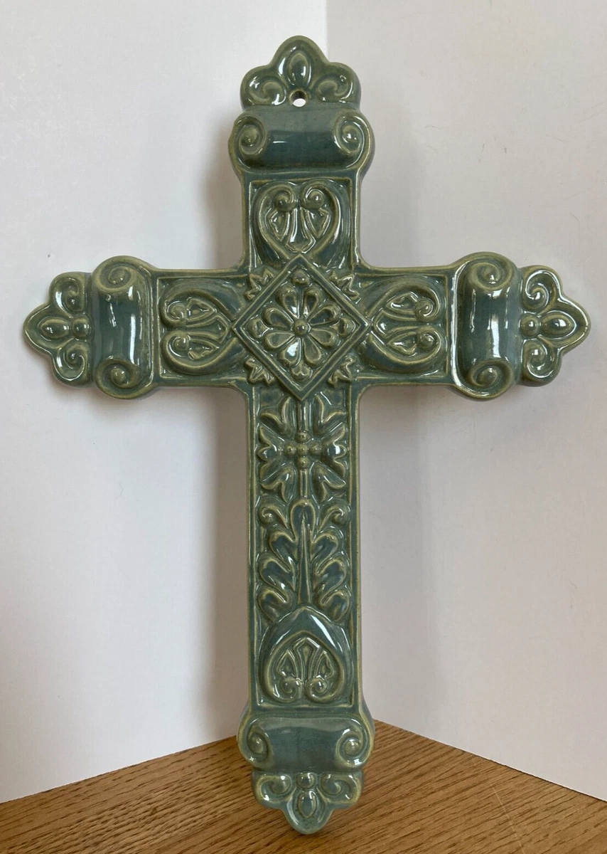 Scroll Christian Cross