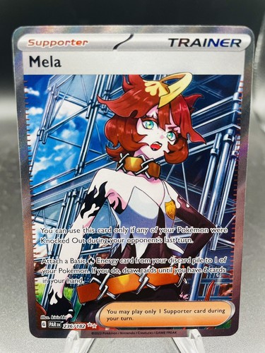 Pokemon Mela 236/182 Paradox Rift Ultra Rare Full Art Holo NM | eBay
