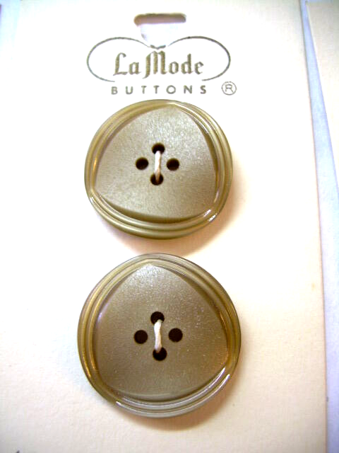 6 * Vintage Tricorn RIDGE Blazer Coat Buttons ITALY haut couture size ...