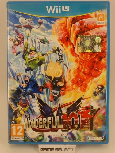THE Wonderful 101 Nintendo Wii U Wiiu Pal Eu Eur - - Original Outfit ...