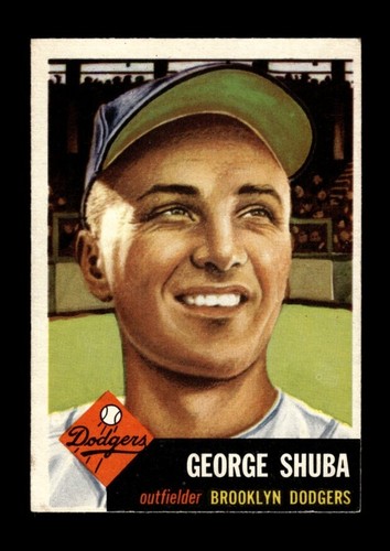 1953 Topps Set-Break # 34 George Shuba EX-EXMINT *GMCARDS* | eBay