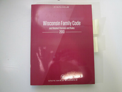 Wisconsin Family Code and Related Statutes and Rules 2013 | eBay
