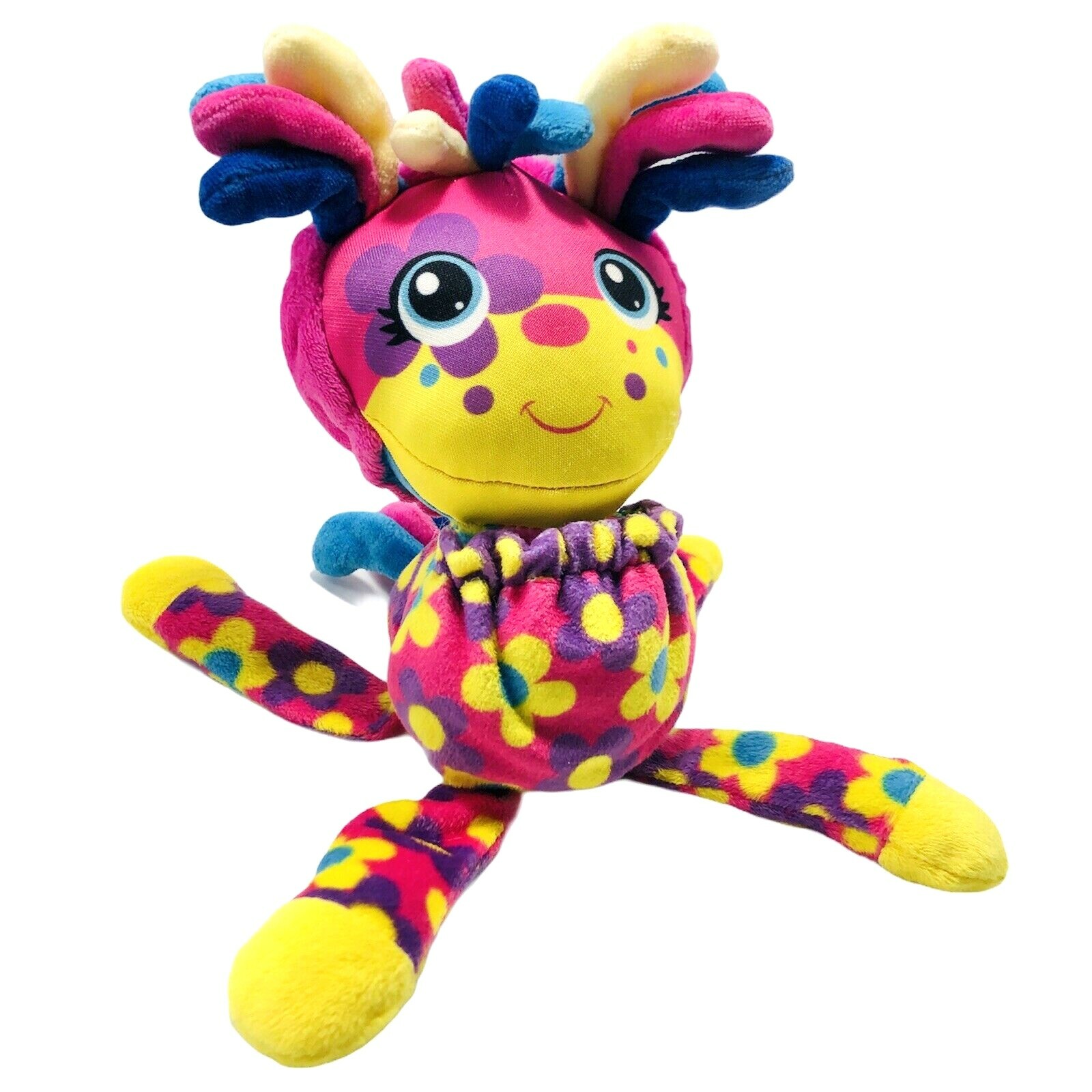 Jay at Play FlipZee Pets Puppy 10" Plush Flowered Dog Flips in Pouch ...