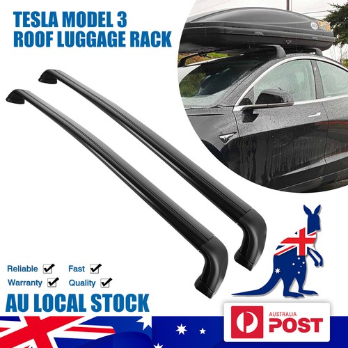 For Tesla Model 3 2019-22 Roof Rack Cross Bar luggage Racks Heavy Duty ...