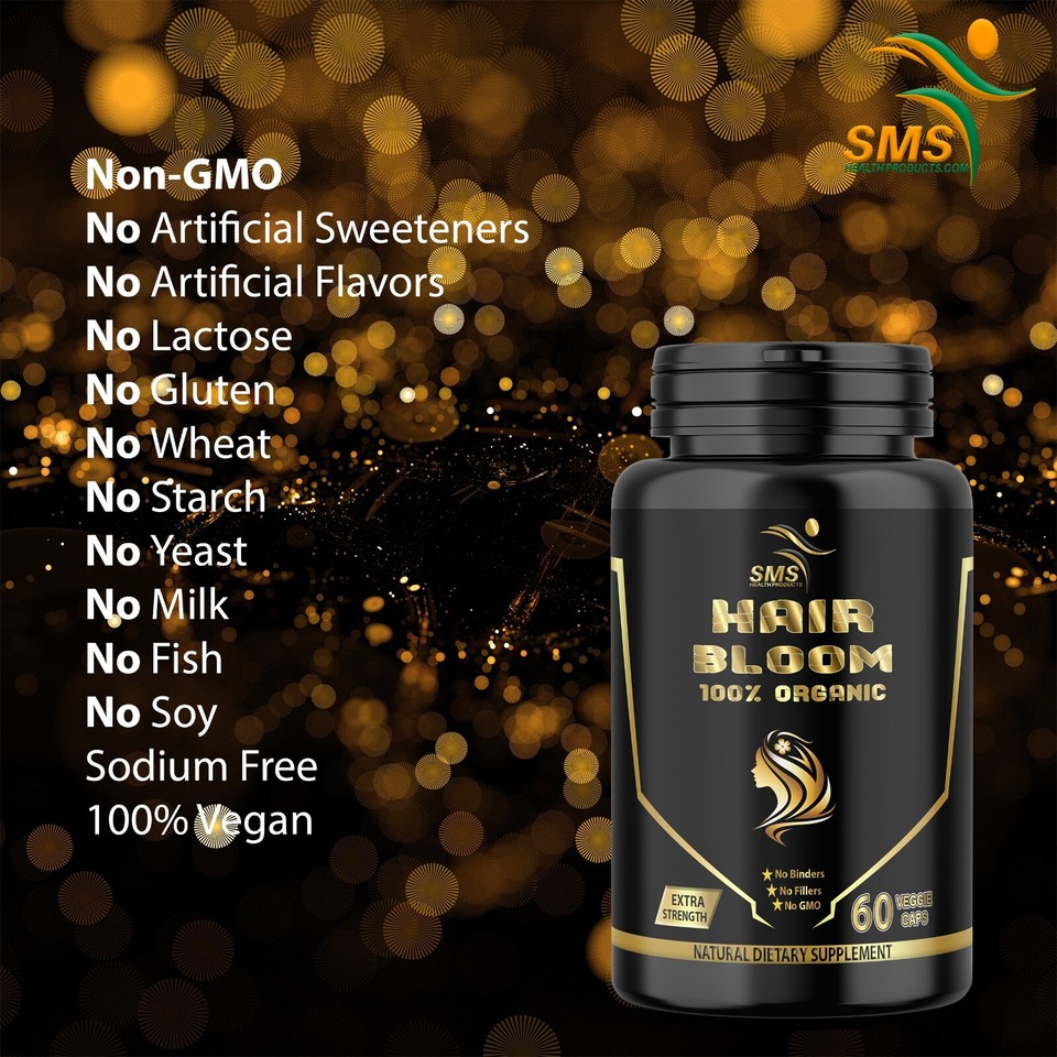 HERBAL HAIR GROW BOOST VITAMINS FAST GROWTH FASTER LONGER THICKER ...