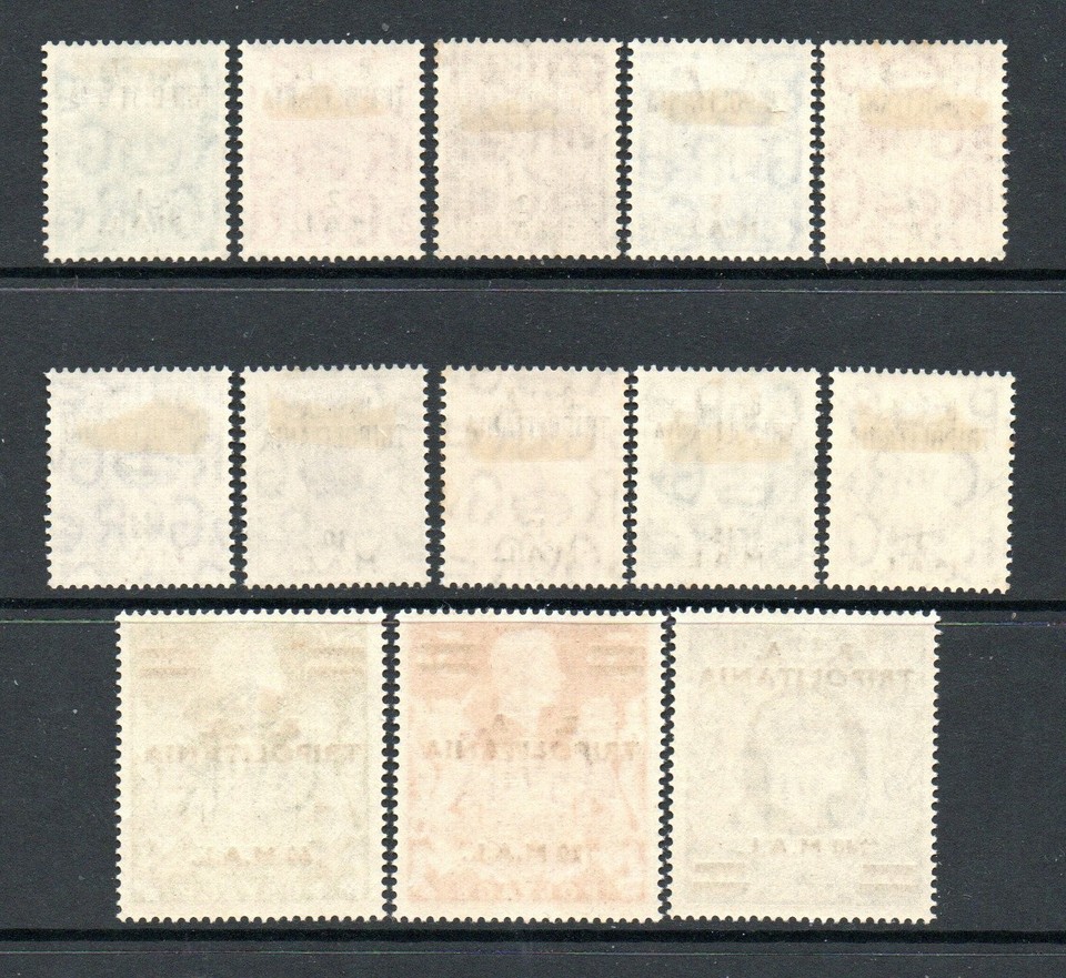British Occupation (Tripolitania) KGVI 1948 B. A. Set SGT14-T26 M/Mint ...