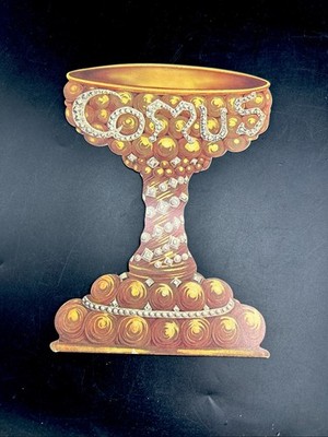 1972 Mistick Krewe of Comus Ball Invitation New Orleans Mardi Gras Rex ...