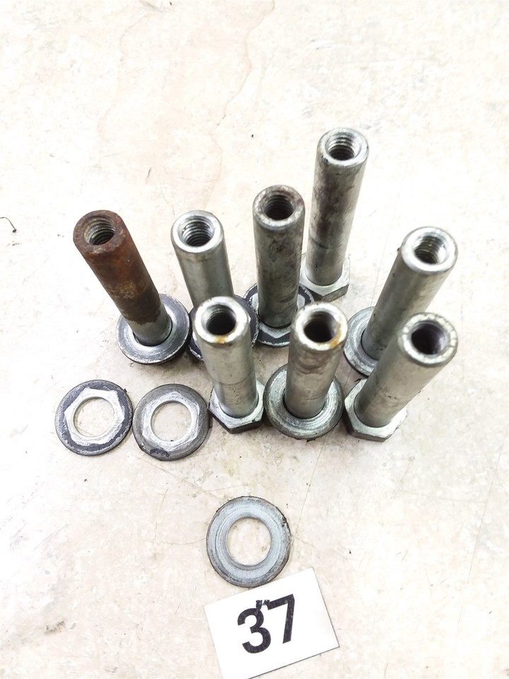Yamaha 250 RD250 Engine Cylinder Head Stud Bolts 1973 ANX #37 C41 | eBay UK