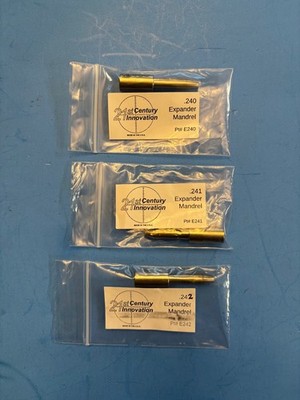 21st Century Innovation Neck Sizing Mandrels 6mm/.243- 3 Sold All ...