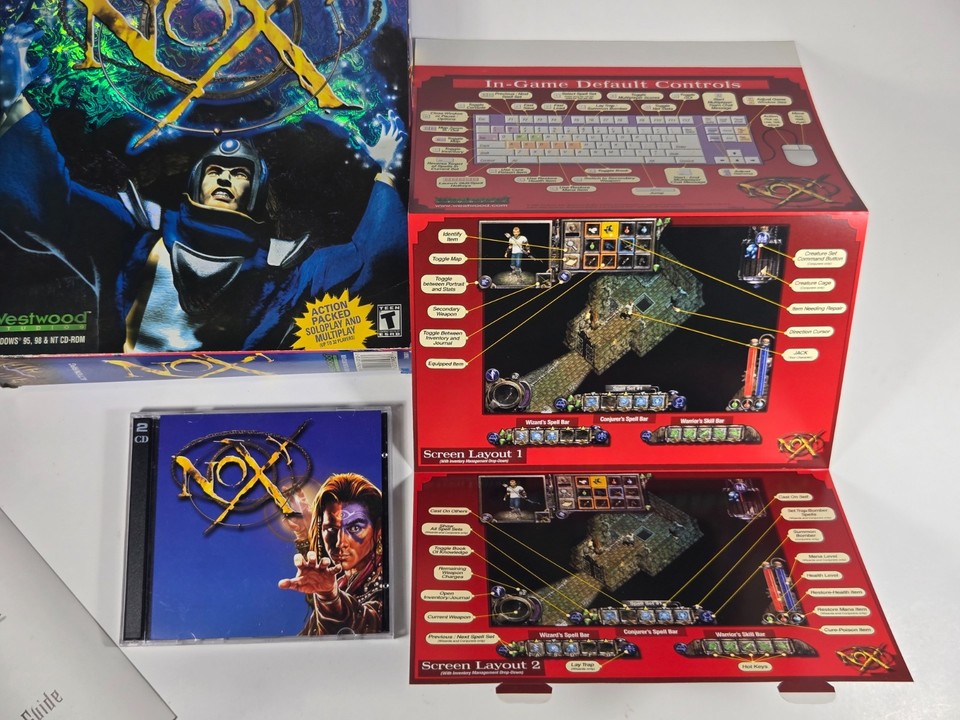 Nox - PC Big Box ARPG Action RPG Westwood Studios Diablo Clone Windows ...