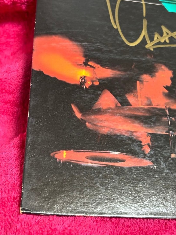 Van Halen Autographed Record Original Member Signatures Rare Used | eBay